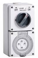 Australia 3 phase 56CV420 4 round pin 500V 20A 20 amp Electric ...