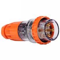 Australia Standard 56P550 three phase 250V/500V 50Amp 3pin to 5 round ...