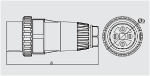 Australian Standard single phase 56P332 3 pin flat 250V 32A waterproof ...